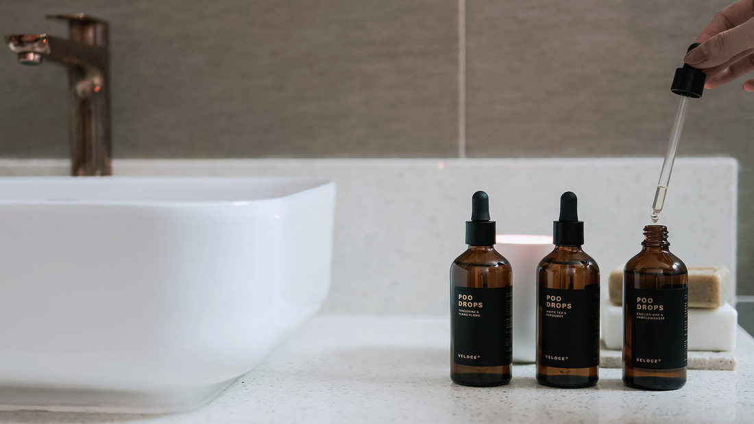 Post Poo Drops - Aesop, Jo Malone, White Tea Scents – VELOCE®